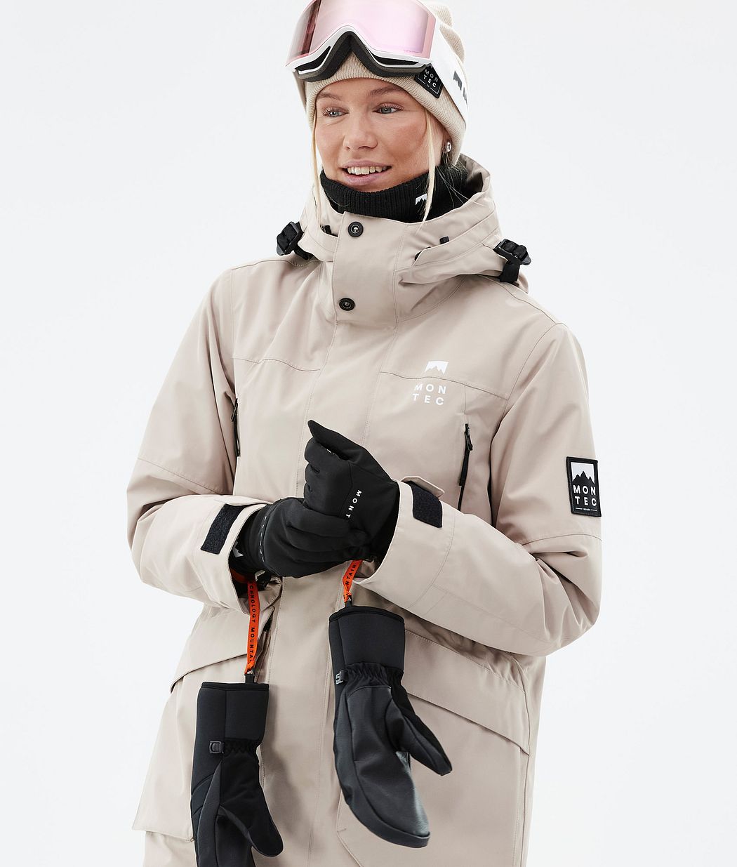 Montec Virago W Skijacke Damen Sand - Beige | Ridestore.de