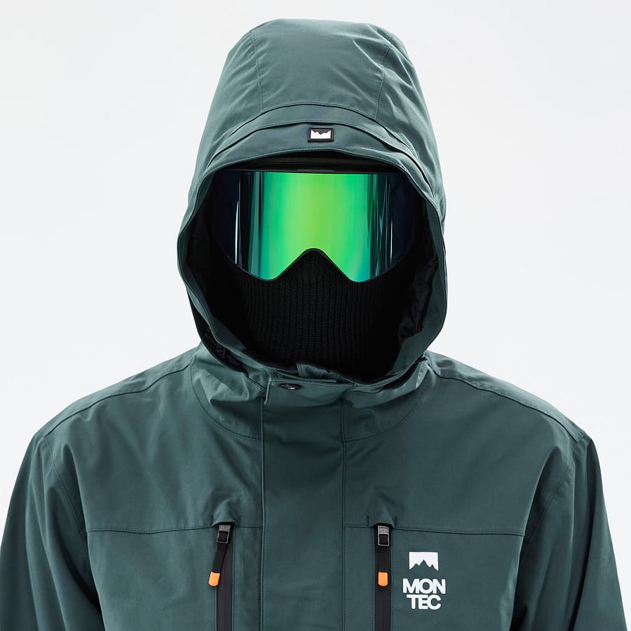Montec Fawk Skijacke Herren Dark Atlantic/Black - Grün | Ridestore.de