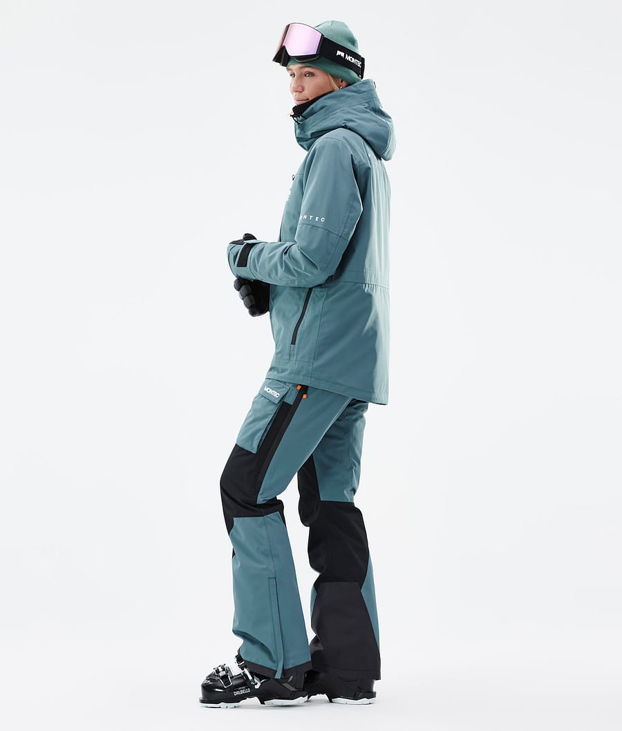 Montec Fawk W Skijacke Damen Atlantic - Grün | Ridestore.de