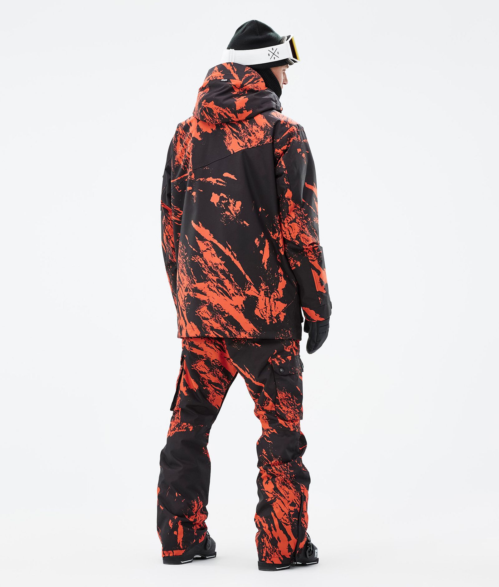 Dope Adept Skijacke Herren Paint Orange - Orange | Ridestore.de