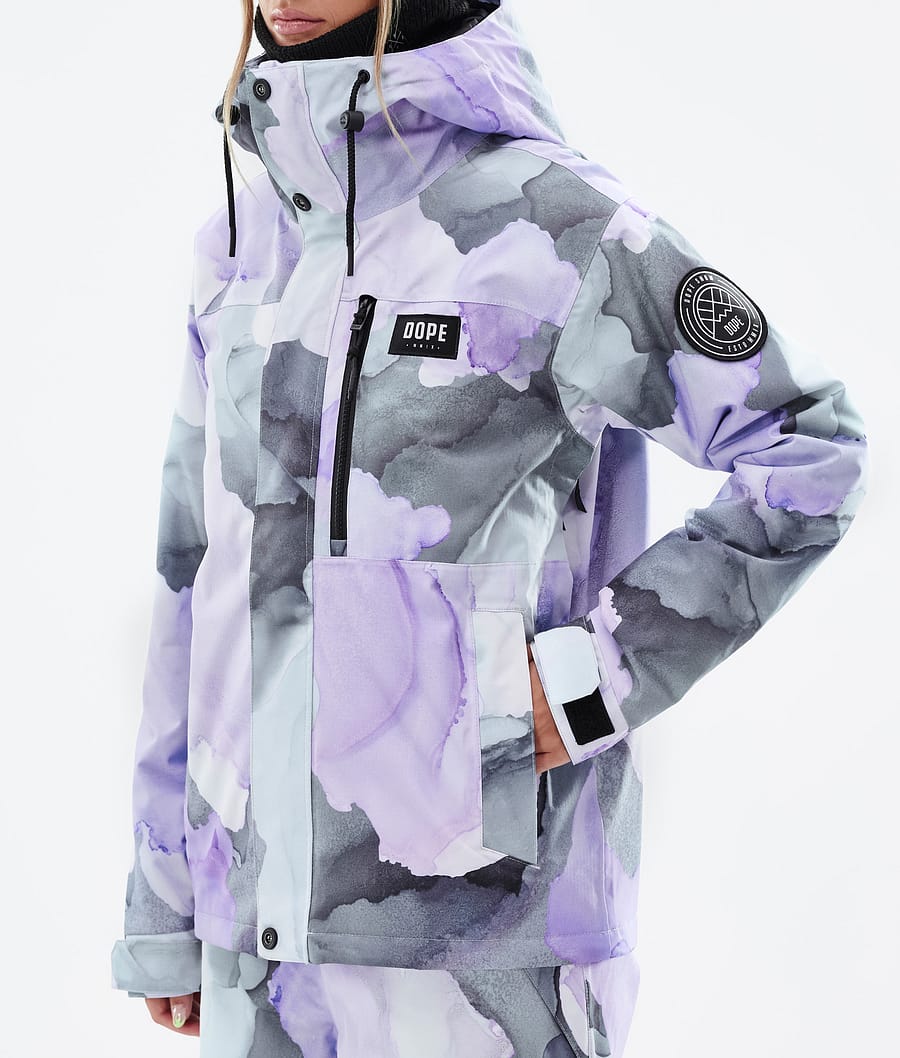 Dope Blizzard W Full Zip Snowboardjacke Damen Blot Violet - Violett ...