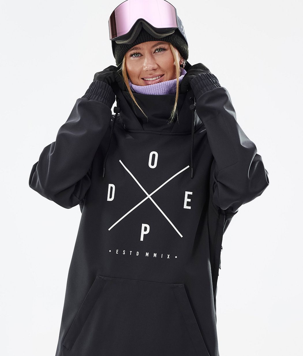 Dope Yeti W Snowboardjacke Damen 2X-Up Black - Schwarz | Ridestore.de