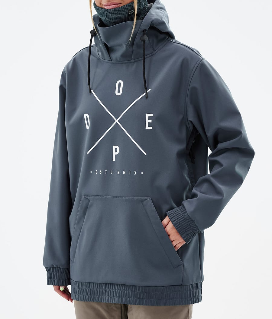 Dope Yeti W Snowboardjacke Damen 2X-Up Metal Blue - Blau | Ridestore.de