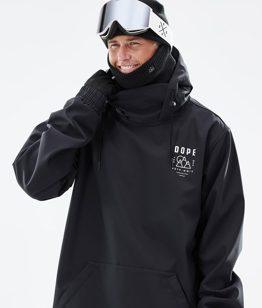 Dope Yeti Snowboardjacke Herren Summit Black - Schwarz | Ridestore.de