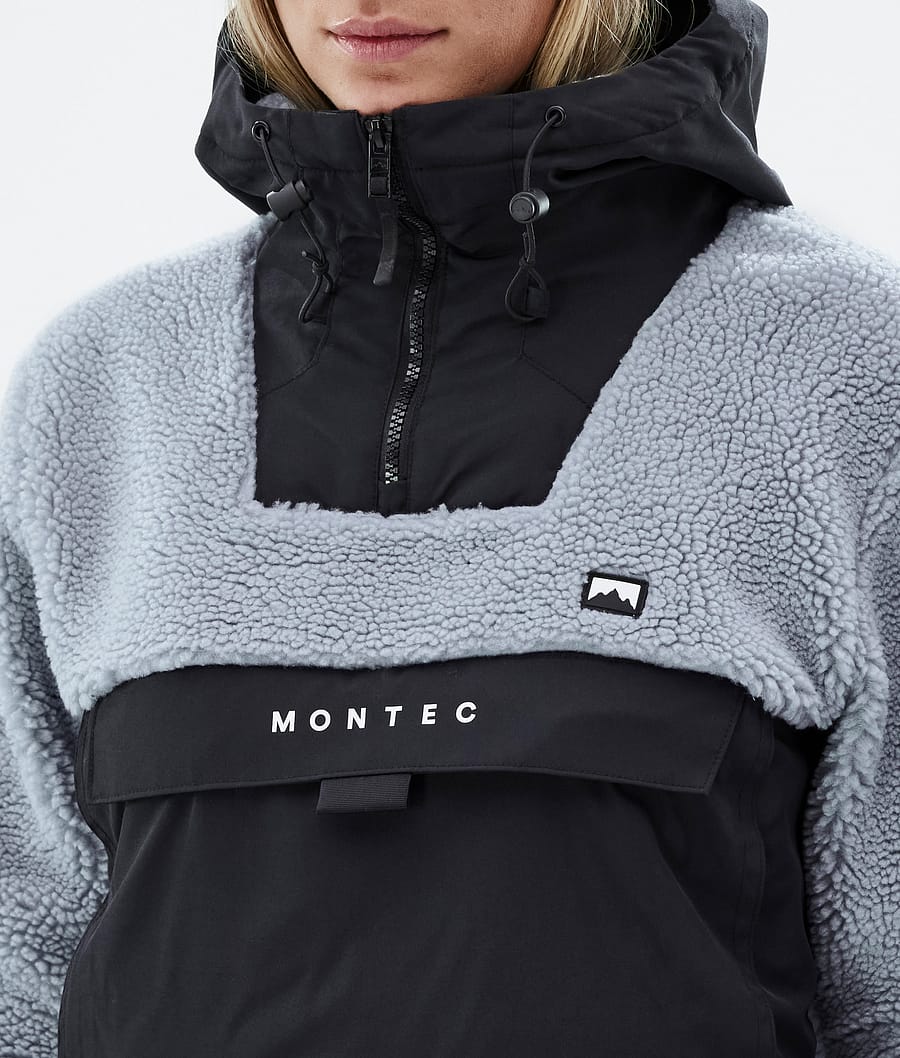 Montec Lima W Fleece Hoodie Damen Soft Blue/Black - Blau | Ridestore.de
